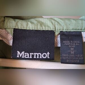 Marmot | Jackets & Coats | Marmot Womens Hooded Rain Jacket Green Pit ...